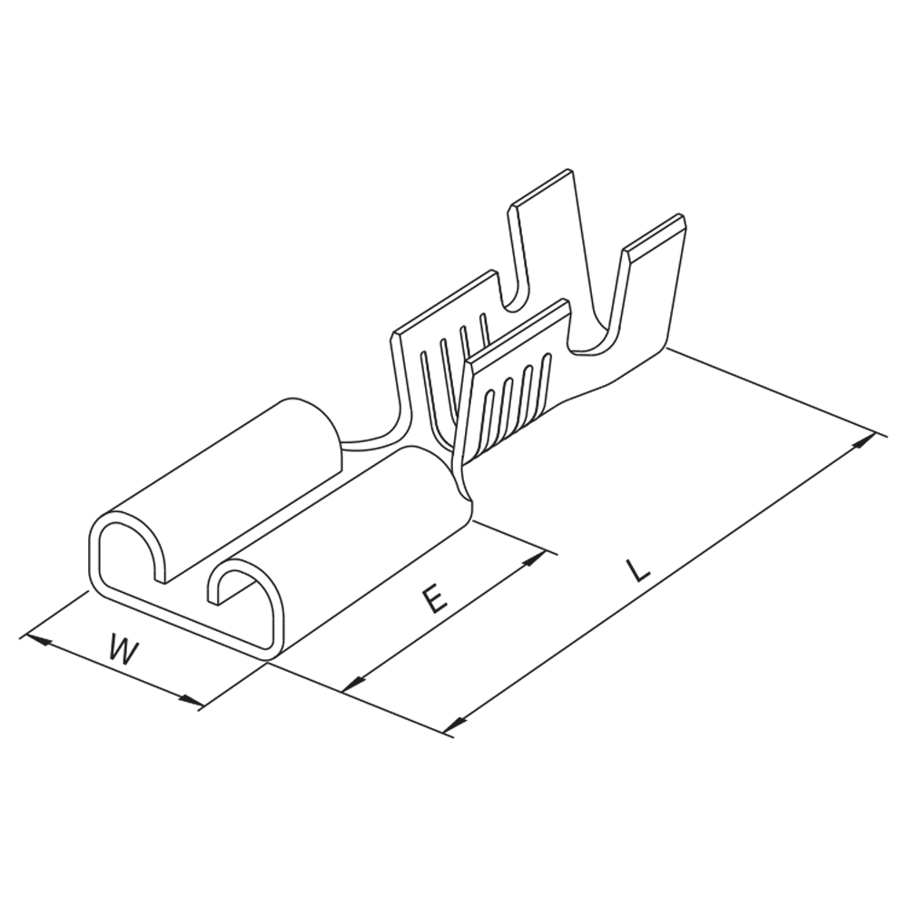 MESA Terminal Socket, Connector | TD-Fast On Type